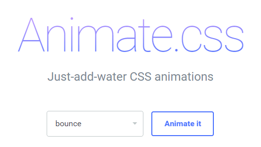 Thư viện hiệu ứng CSS3 đẹp mắt Animate.css - Lớp học Web Design trực tuyến